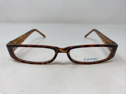 Capri Optics AMBER TORTOISE 51-17-135 Plastic Full Rim Eyeglasses Frame BP23 | eBay