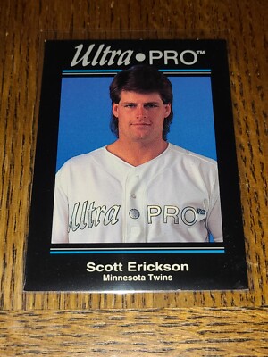 TWINS SCOTT ERICKSON 1992 REMBRANDT ULTRA-PRO PROMOS PROMO CARD #P11 | eBay
