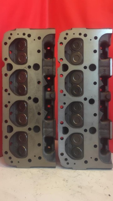 265 Chevy Cylinder Heads 3837064 Corvette SBC Vintage Classic 1956 ...