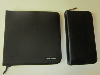 2 cd cases Case Logic Totes holds 48 CD's JEWEL CASES STORAGE & TRAVEL ...