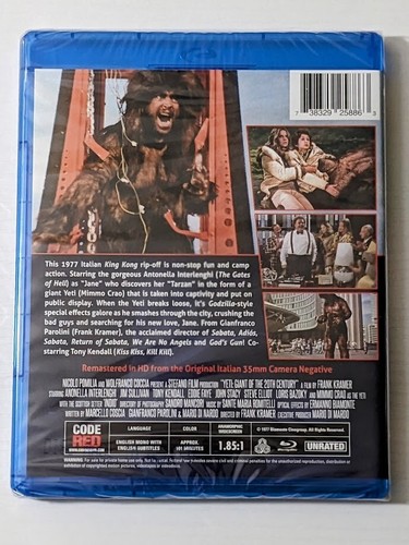 Yeti: Giant of the 20th Century (Blu-ray, 1977, Code Red) Factory ...