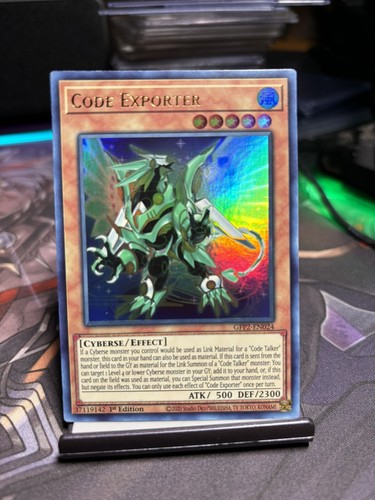 Yu-Gi-Oh! Code Exporter 1st Ed. GFP2-EN024 Ultra Rare NM x1 | eBay