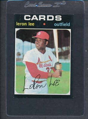 1971 Topps #521 Leron Lee Cardinals EX *10919 | eBay
