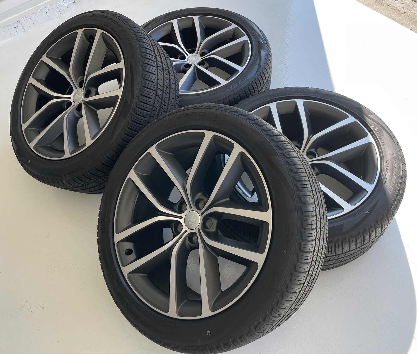 22” Range Rover Wheels & Pirelli Tires OEM Genuine Land Sport 5127 L460 ...