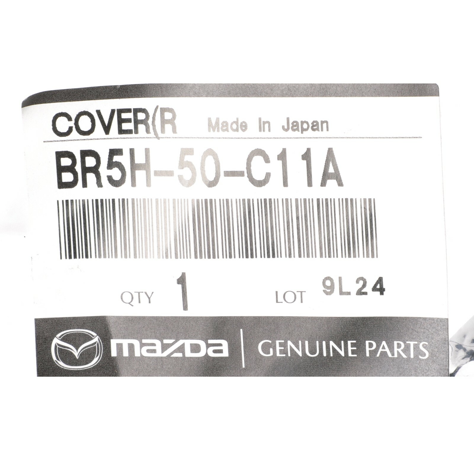 NEW OEM 2007-2009 Mazda 3 Front Right Hand Fog Lamp Hole Cover BR5H-50 ...