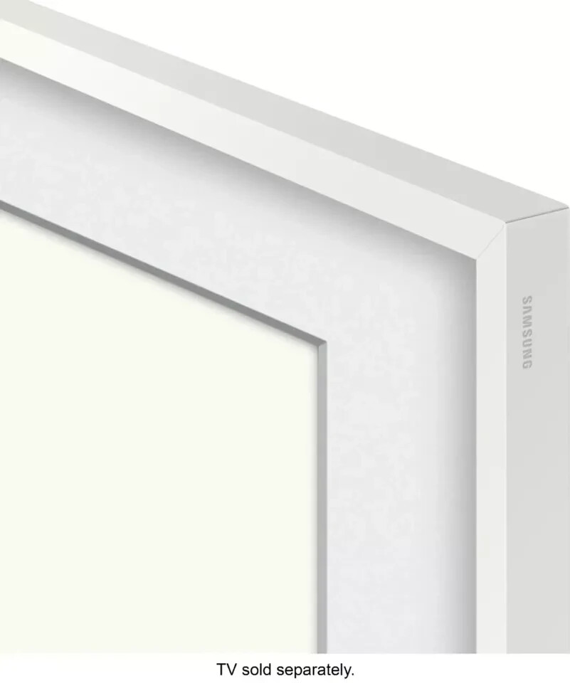 Samsung 65 inch The Frame Customizable Bezel In Modern White ...
