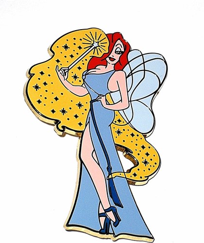 Jessica Rabbit as Blue Fairy JUMBO LE Disney Pin Costume Pinocchio ...