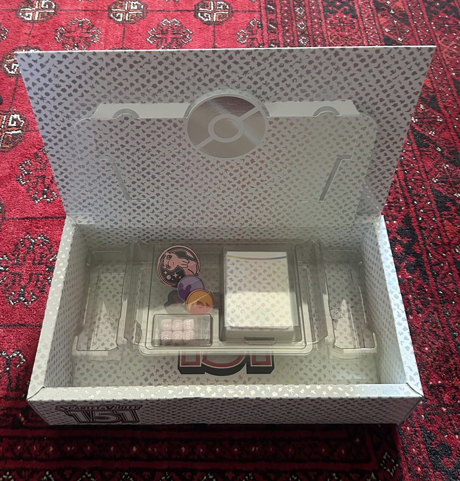 Pokemon 151 Ultra Premium Collection UPC OPEN BOX with Contents | eBay