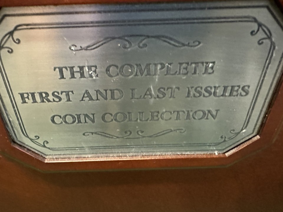 New Vintage the Complete First and Last Issue Coin Collection- NIB- No ...