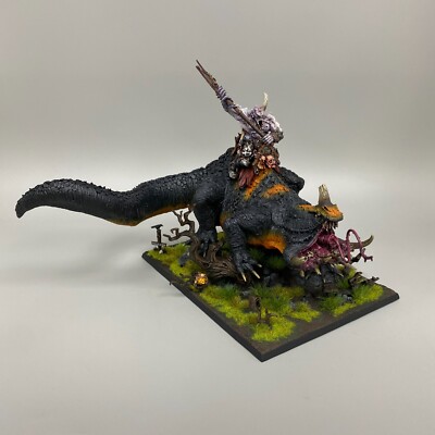 FORGE WORLD CHAOS TAMURKHAN ON TOAD DRAGON WARHAMMER THE OLD WORLD ...