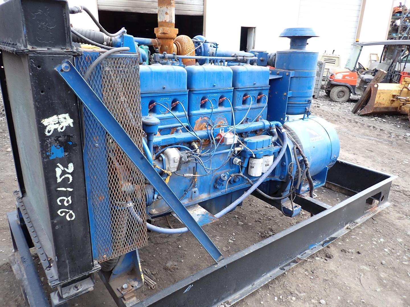 Minneapolis Moline THD-800-6B Gas Power Unit Engine GOOD RUNNER! THD800 ...