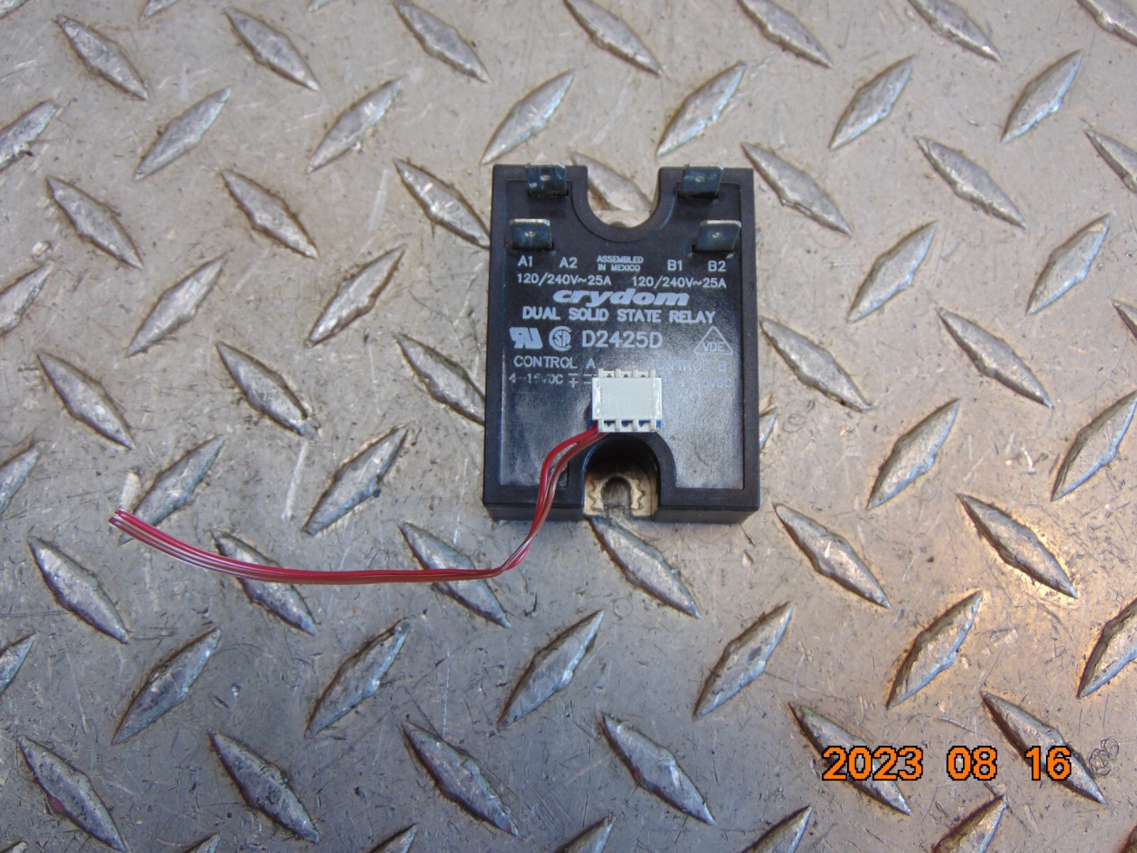 CRYDOM D2425D DUAL SOLID STATE RELAY | eBay