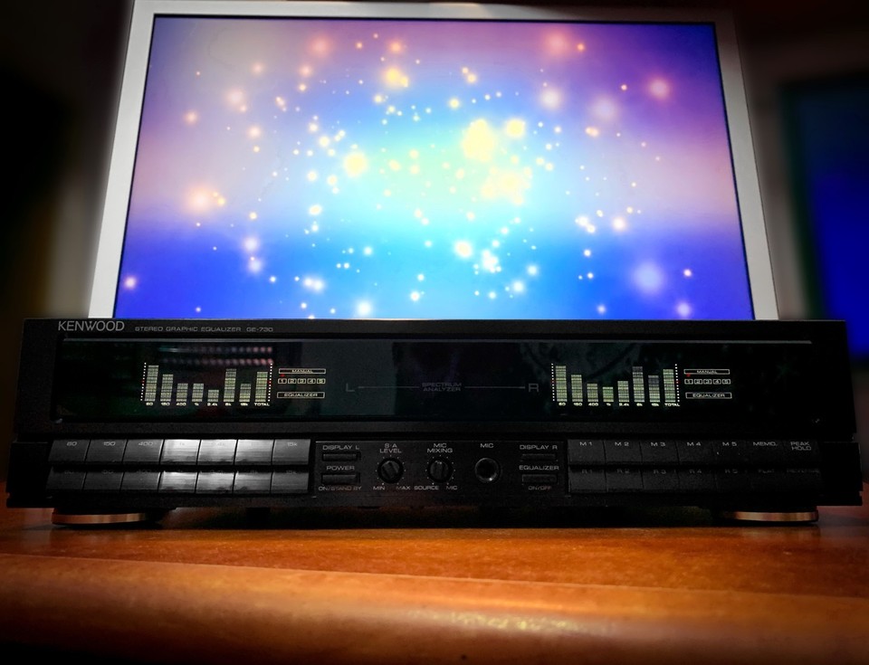 KENWOOD GE-730 🌈EXTREME RARE🌈 Vintage Digital Stereo Equalizer | eBay