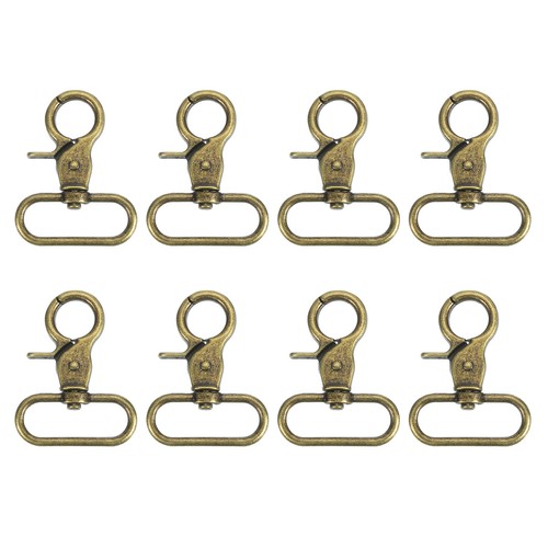 8Pcs Swivel Snap Hook, 32mm(1 1/4") Trigger Snap Claw Lanyard Clip ...