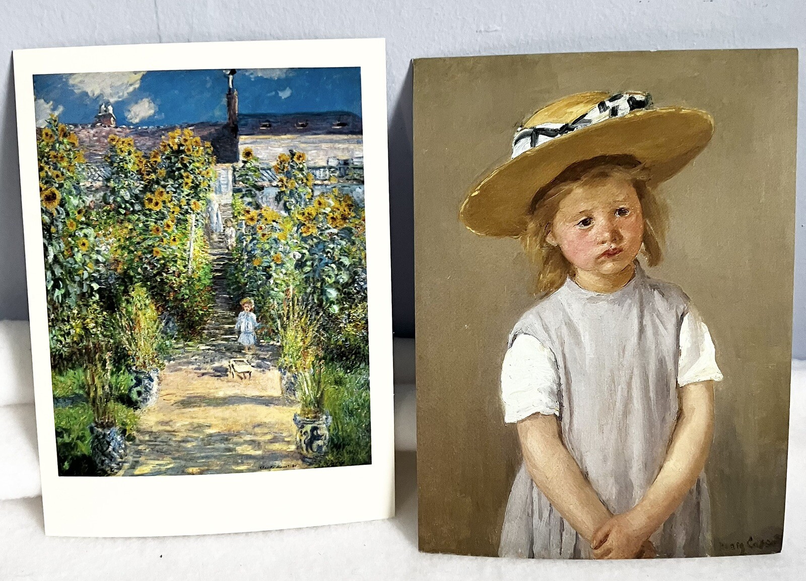 set small art prints Cassatt Monet nat’l gallery of art | eBay
