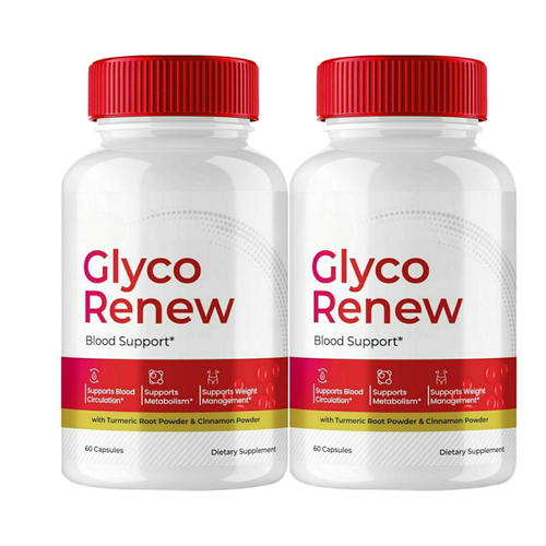 2-Pack Glyco Renew Advanced Blood Support for Healthy Blood Sugar 120 ...