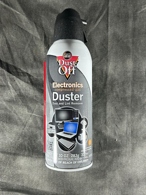 NEW CANNED AIR FALCON DUST-OFF COMPRESSED GAS DUSTER 10 oz DEST ...