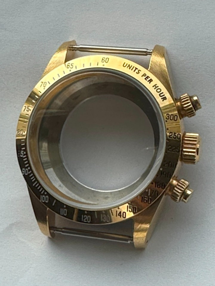 Chronograph watch case ST1901 ST1902 ST1903 TY2903 TY2902 TY2901 24K ...