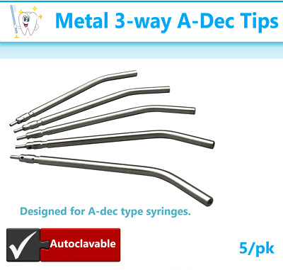 DCI International 3055 Autoclavable Air / Water Syringe Tip Tips Adec ...