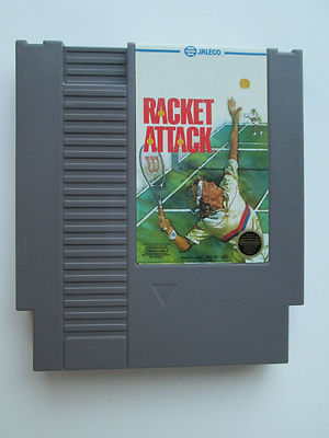 Racket Attack (Nintendo NES, 1988) NTSC (Game Only) Tested 91199001107 ...