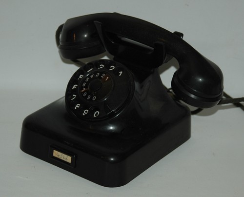 altes W48 Bakelit Post Telefon - Heibl | eBay.de