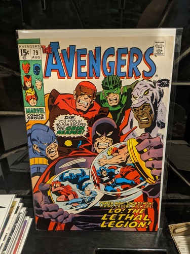Marvel Comics Avengers #79 VF- Grim Reaper! Swordsman! Power Man ...