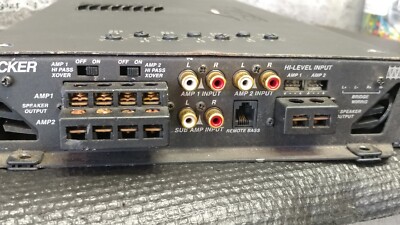 Kicker Amp KX700.5 OLD SCHOOL AMPLIFIERS | eBay