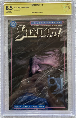 Shadow #12 (DC, 7/88) CBCS 8.5 VF+ (verified signature: KYLE BAKER) | eBay