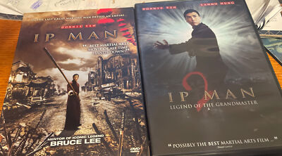 Ip Man DVD With Outer Cardboard Slipcover And IP Man 2 Legend Of The ...