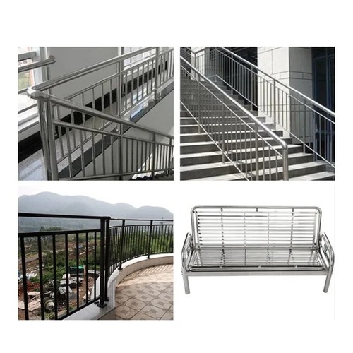 Grinding Beveling Machine Stainless Steel Stair Handrail Steel Pipe Arc ...