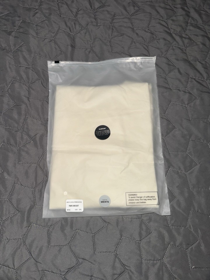 Talentless Circle Premium Tee 2XL Men’s Cotton T-Shirt Cream BRAND NEW ...