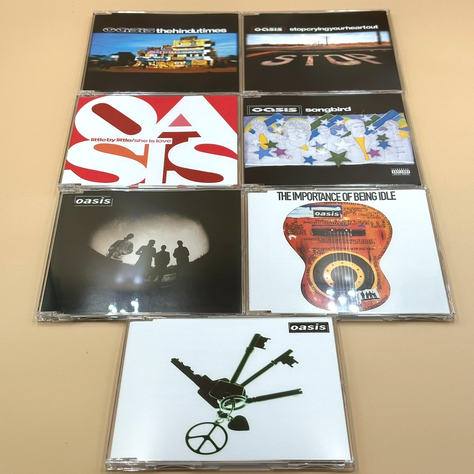 Oasis Complete Singles Collection 94-05 Limited Box Set 25 CD Japan ...