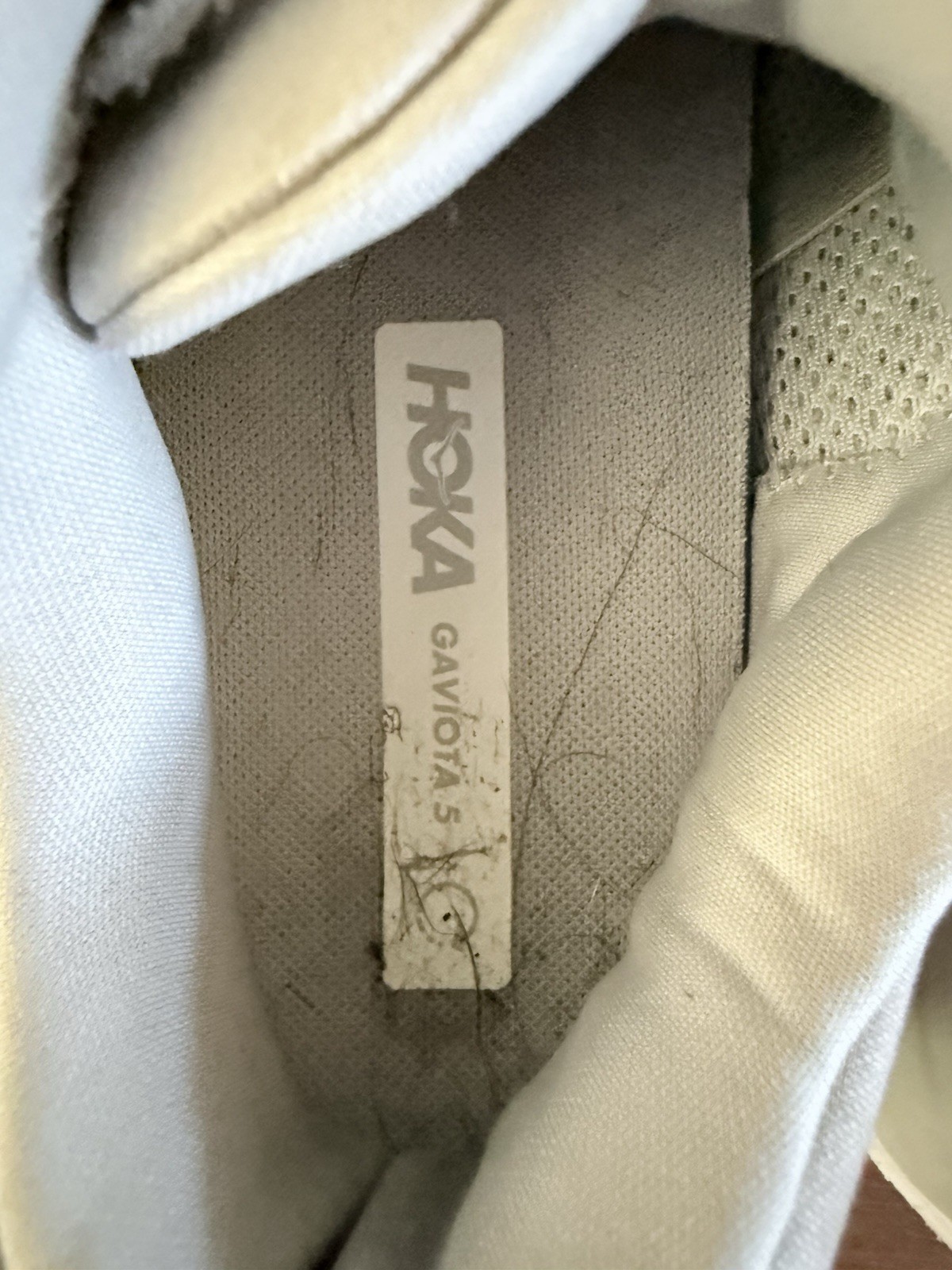 Hoka Gaviota 5 1134235 HMRG Harbor Mist Rose Gold Running Shoes Women ...