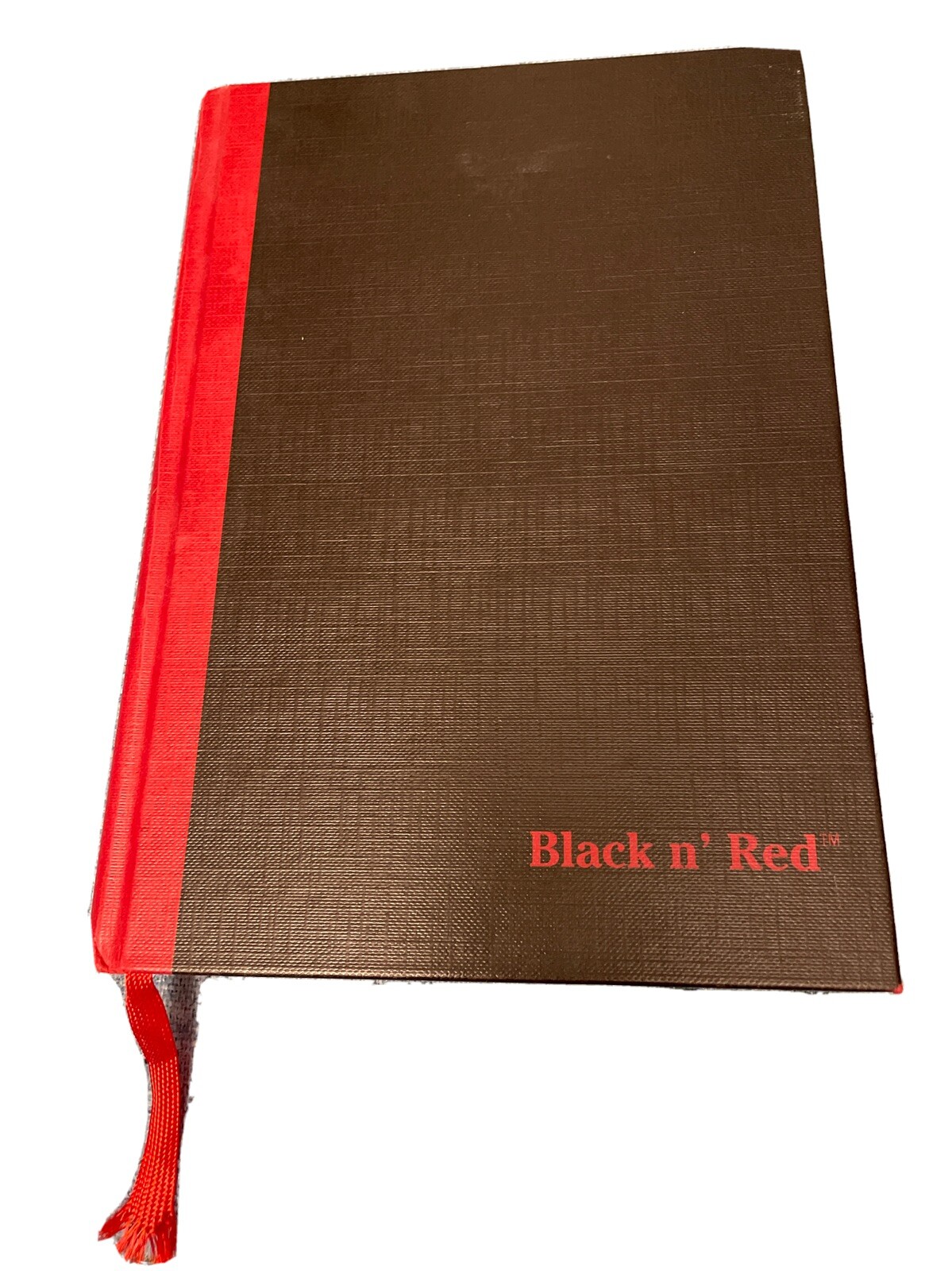 Black n' Red Notebook/Journal, 8 1/4" x 5 7/8", 96 Sheets, Black/Red ...