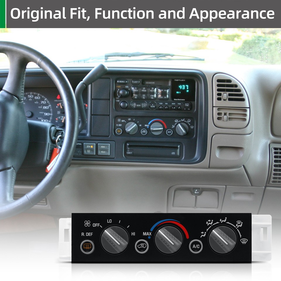 AC Heater Climate Control Module for Chevy Tahoe GMC Yukon C/K1500，2500 ...