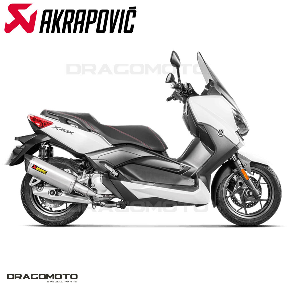 YAMAHA X-MAX 125 2017-2020 Exhaust AKRAPOVIC S-Y125SO5-HRSS/1 | eBay ...