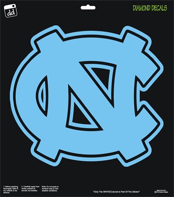 UNC Tarheels UNC Lap Design University Football Vinyl Decal Car Window ...