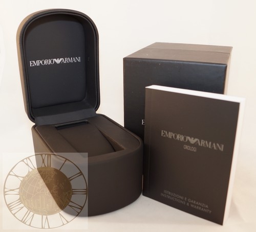 Emporio Armani Men's Luigi Stainless Steel Mesh Bracelet Watch AR11053 ...