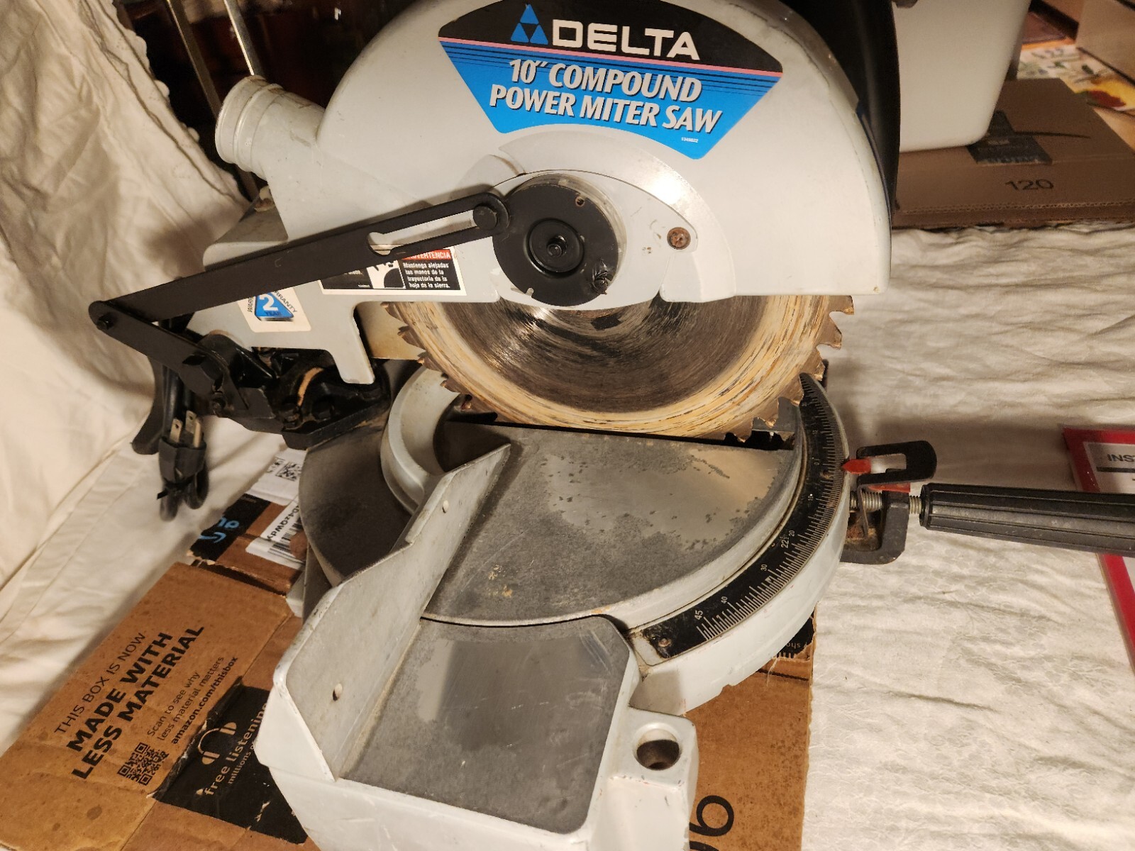 DELTA MITER SAW -10" WELL MAINTAINED | eBay