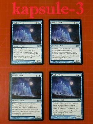 4x Wall of Frost | M10 Magic 2010 | MTG Magic Cards | eBay