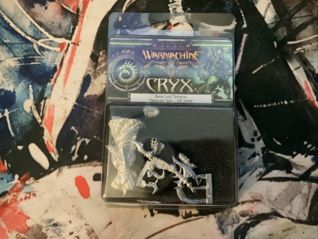 Warmachine Cryx Bane Lord Tartarus Character Solo Pip 34042 for sale ...