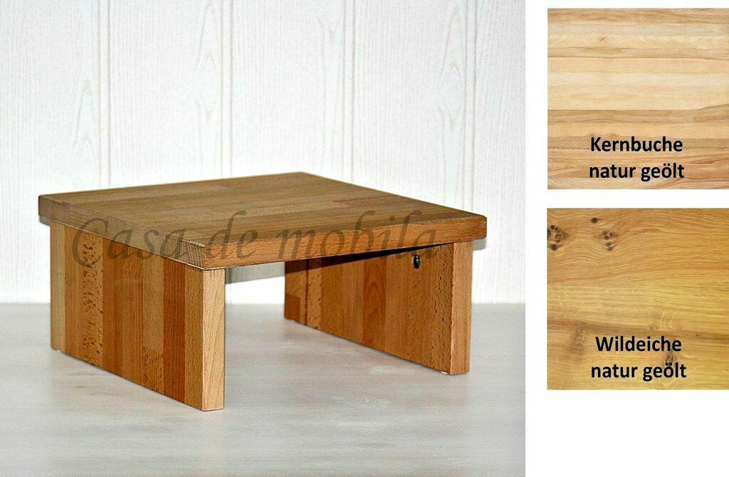 Massivholz Bildschirm-Aufsatz für Schreibtisch Fernseh-konsole TV ...