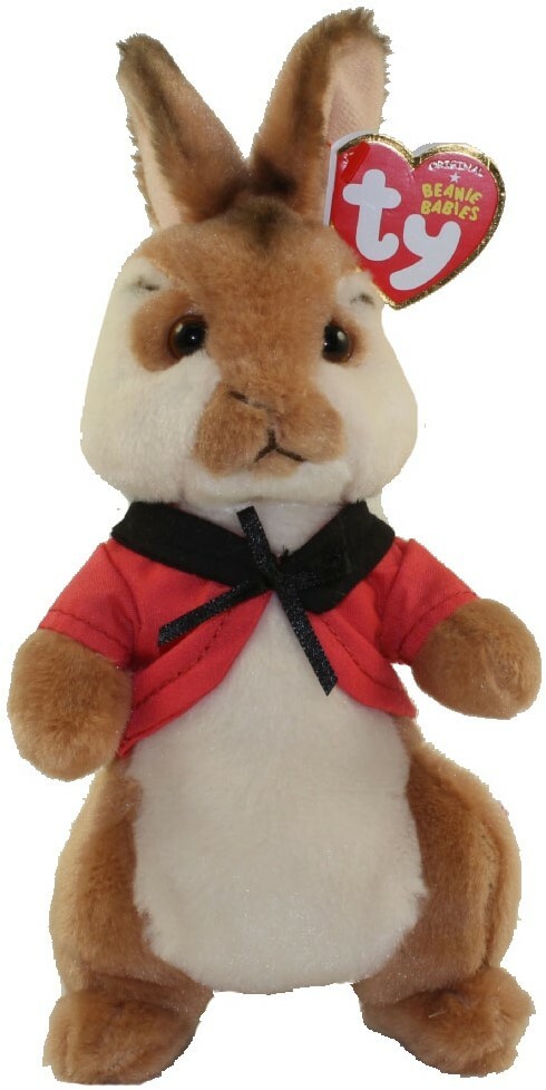 Ty Peter Rabbit Soft Toy Plush Rabbit Duck & Hedgehog With Glitter Eyes ...