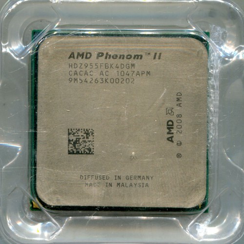 AMD Phenom II x4 955 B.E. HDZ955FBK4DGM 3.2 GHz quad core AM3 CPU Deneb ...