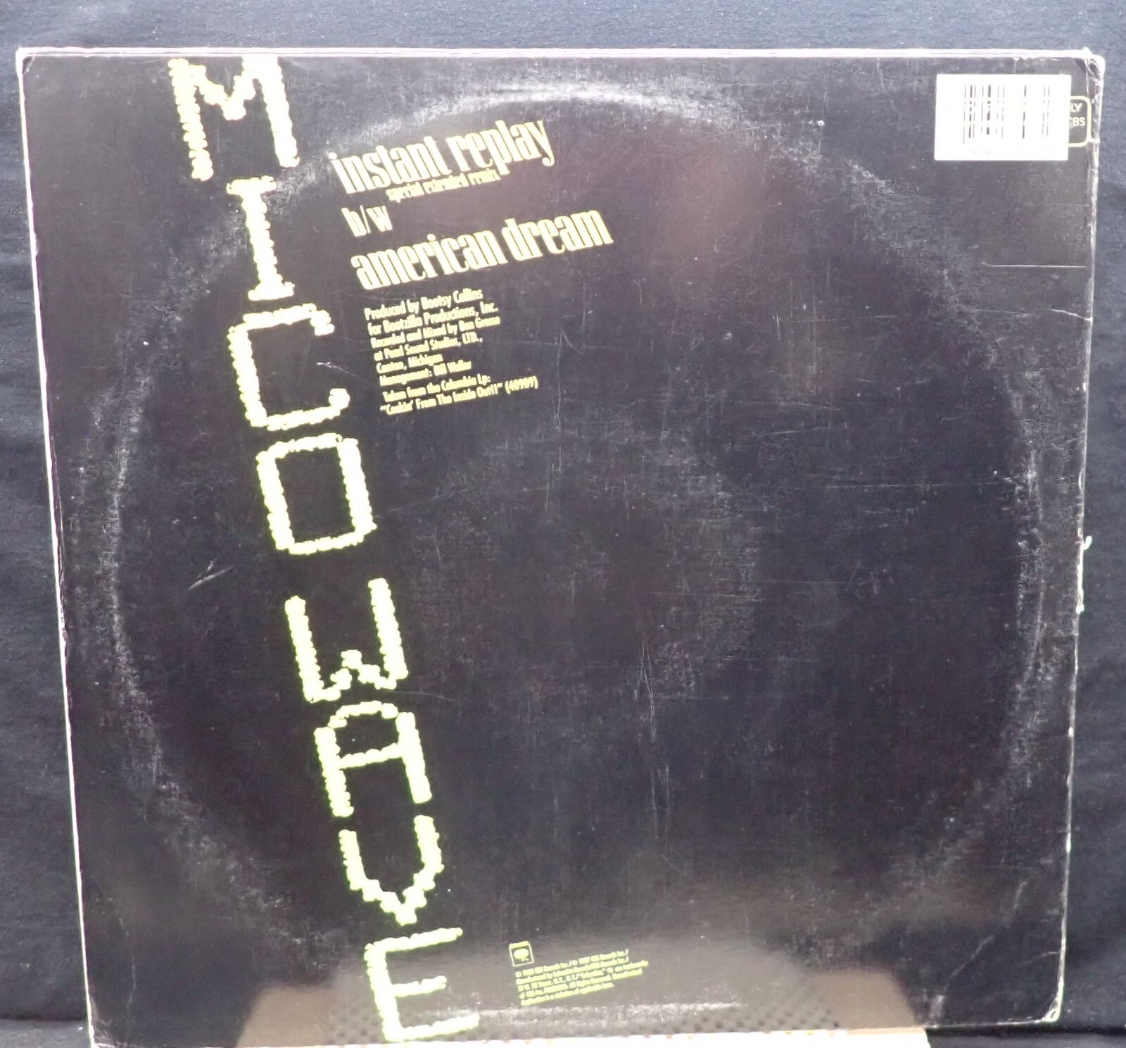 Mico Wave - Instant Replay - Columbia 12 inch 33 RPM 1988 | eBay