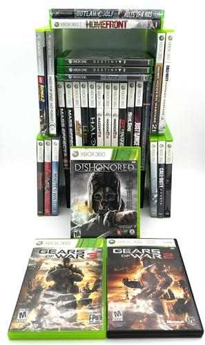 Microsoft xbox 360, Microsoft Xbox Orignal, Microsoft Xbox One Lot 30 ...