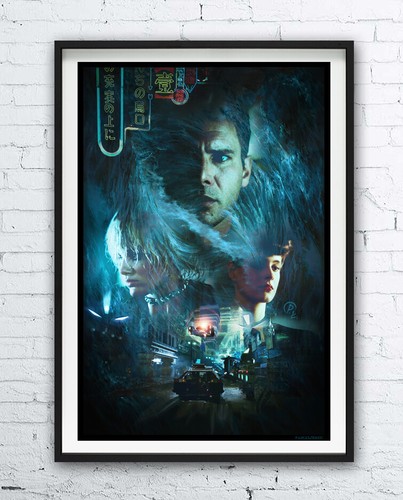 BLADE RUNNER - polish poster RIDLEY SCOTT print lobby lobby HARRISON ...