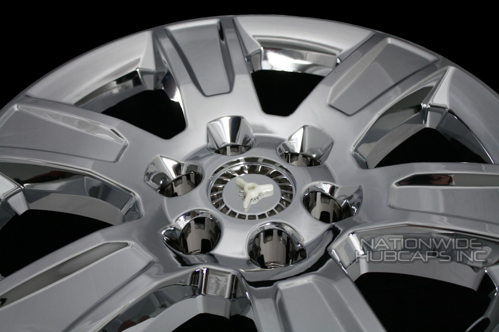 2014-2019 GMC Sierra 1500 20" Chrome Wheel Skins Hub Caps Aluminum Rim ...