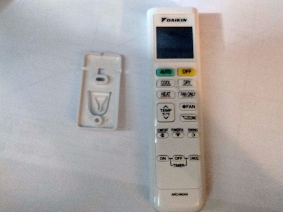Genuine New Daikin Replacement Wireless Remote Control ARC 480A6 ...