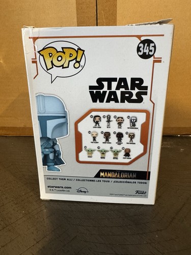 Funko Pop! Star Wars - The Mandalorian (GITD) #345 (Damage Box) EE ...
